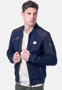 Koroshi Blouson Bomber - azul osc dark blue/bleu marine - ZALANDO.FR