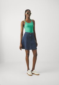 iBlues ZAZA - Denim skirt - blue/blue - Zalando.co.uk