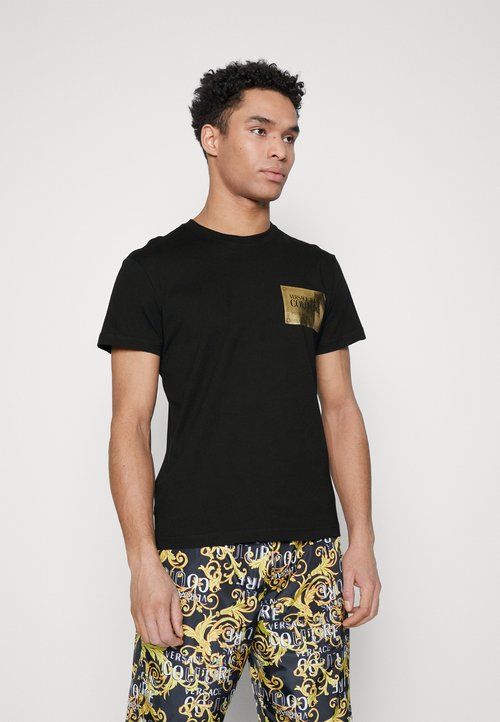 Versace Jeans Couture Vetoketjullinen college - black/gold/musta ...