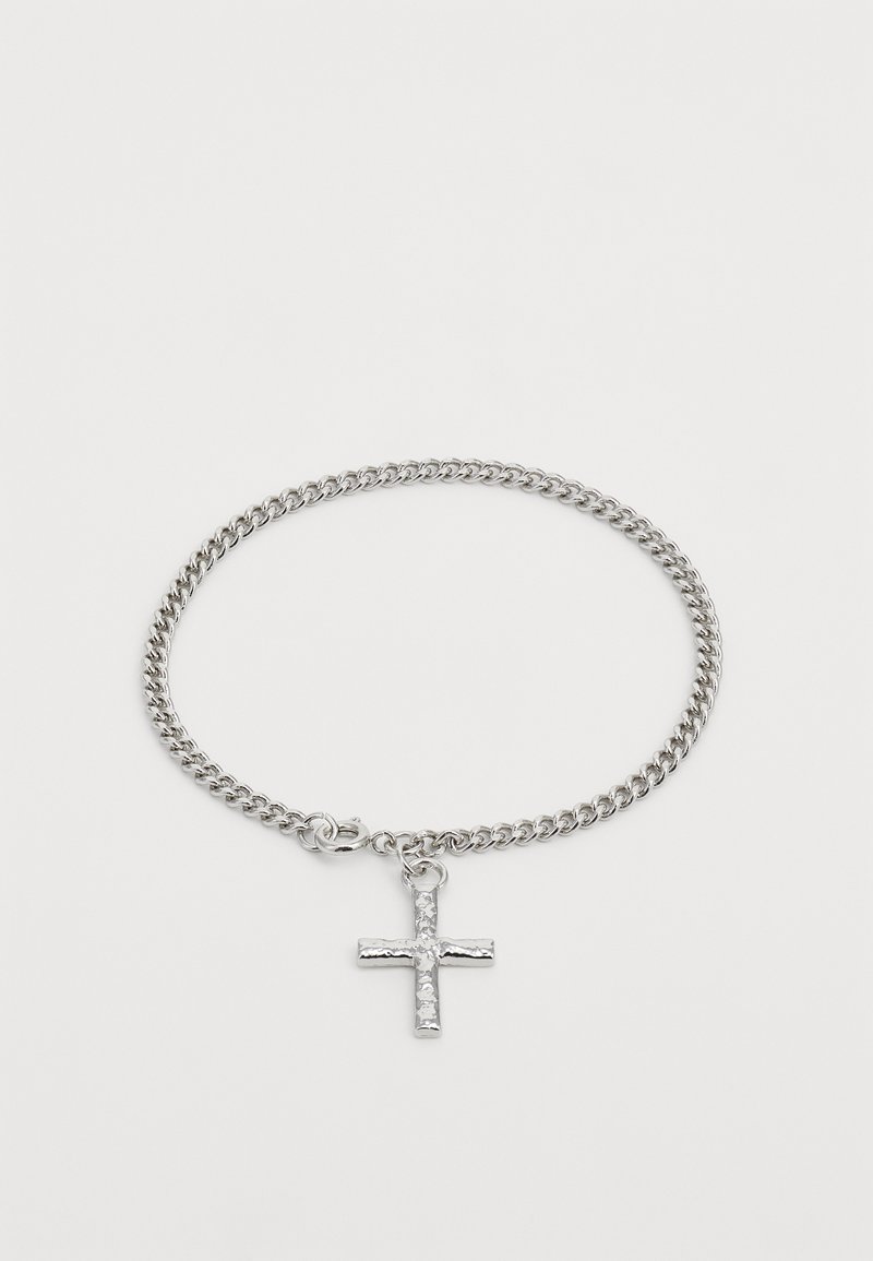 Icon Brand DYNASTY CROSS BRACELET UNISEX - Pulsera - silver-coloured ...