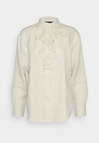Lauren Ralph Lauren JWAYA LONGSLEEVE - Pogājama blūze - mascarponecream ...