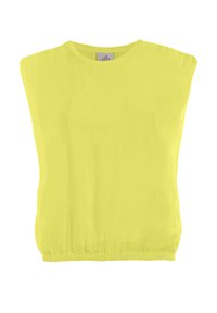 Deha PADDED SHOULDER - Blouse - giallo canarino/yellow - Zalando