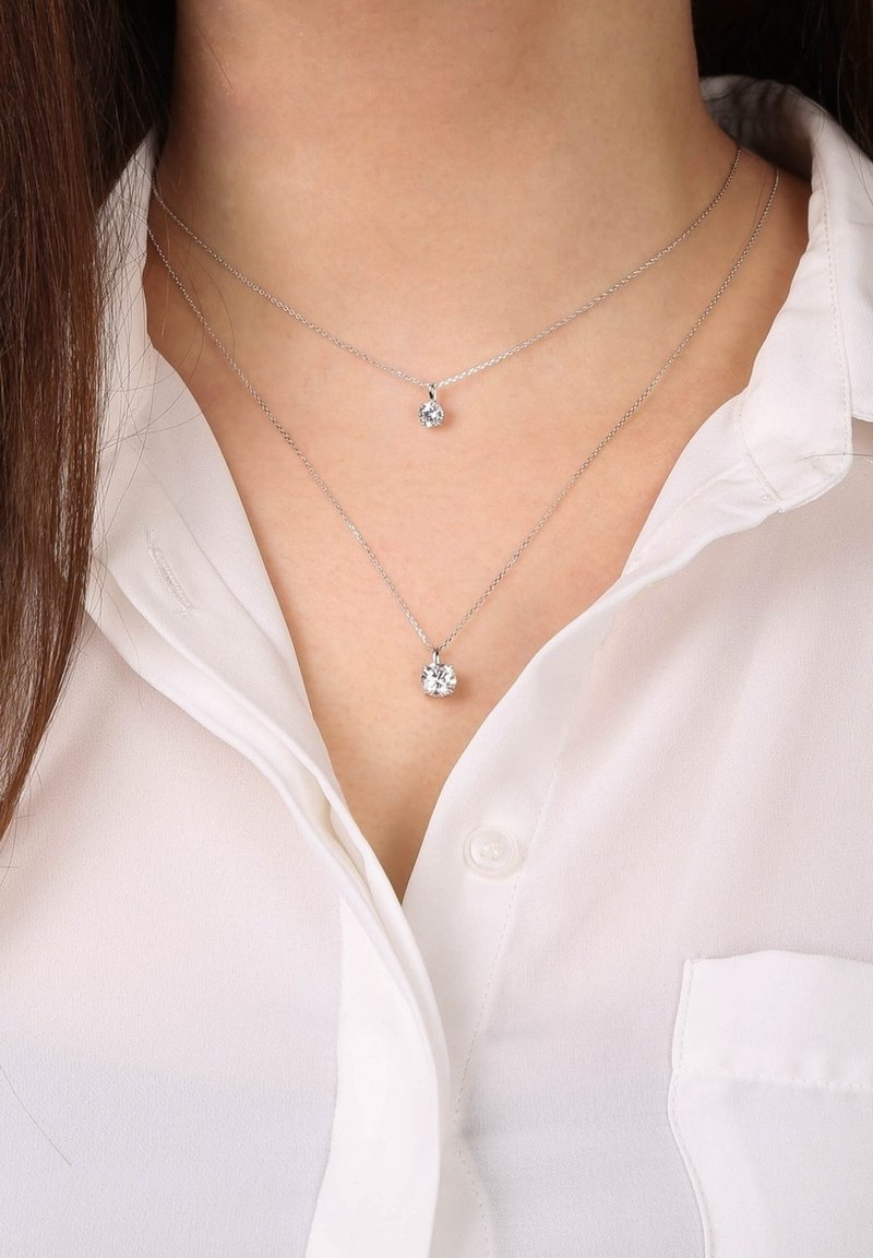 Lucardi Ketting - silver-coloured/zilverkleurig - Zalando.nl