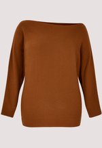 Apricot CURVE OFF SHOULDER - Trui - rust/bruin - Zalando.nl