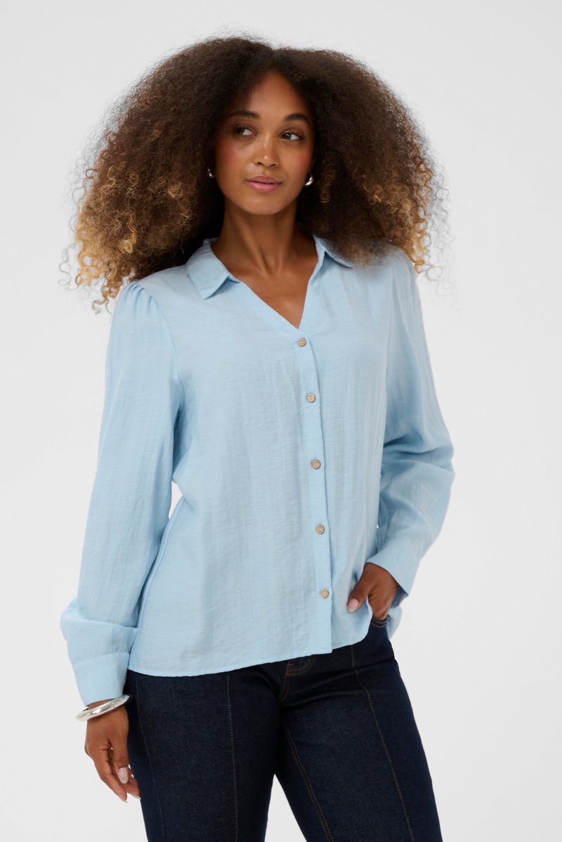 Cream HEIDY - Cămașă - cashmere blue/albastru deschis - Zalando.ro