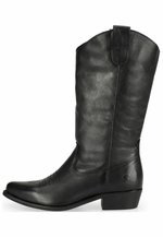Felmini Wide Fit Cowboy-/Bikerboot - black/schwarz - Zalando.ch