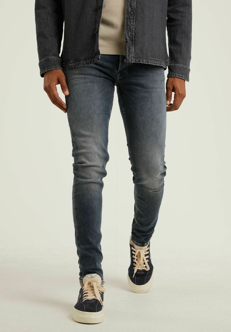 CHASIN' EGO SOLAR - Jeans Slim Fit - blue/bluedenim - Zalando.dk