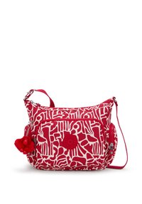 Kipling GABB S - Cross body bag - shape cocktail/dark red - Zalando