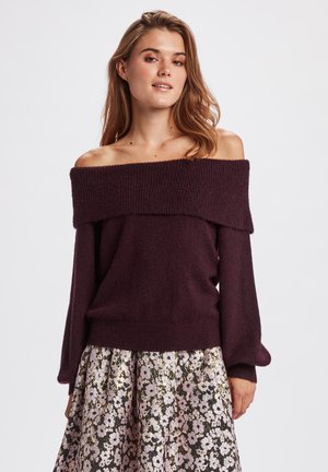 Cache Cache MIT BARDOT-AUSSCHNITT - Jersey de punto - noir/negro ...