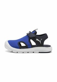 Puma FUN RACER - Trekkingsandale - vivid blue white new navy/blau ...
