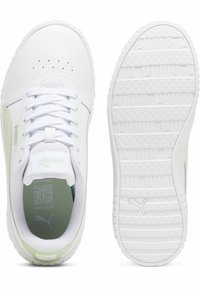 Puma CARINA 2.0 - Sneaker low - white green illusion pure green/weiß ...