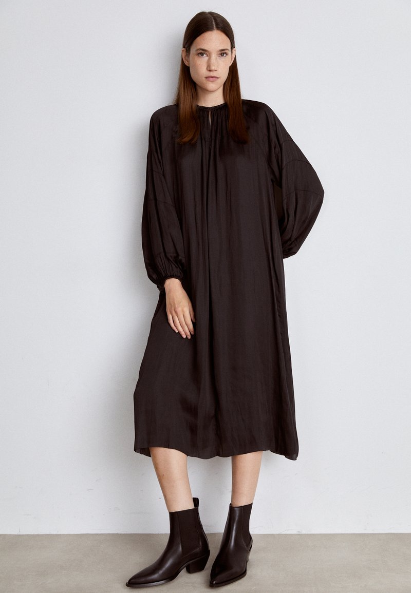DAY Birger et Mikkelsen NORA MODERN DRAPE - Vestido informal - black ...