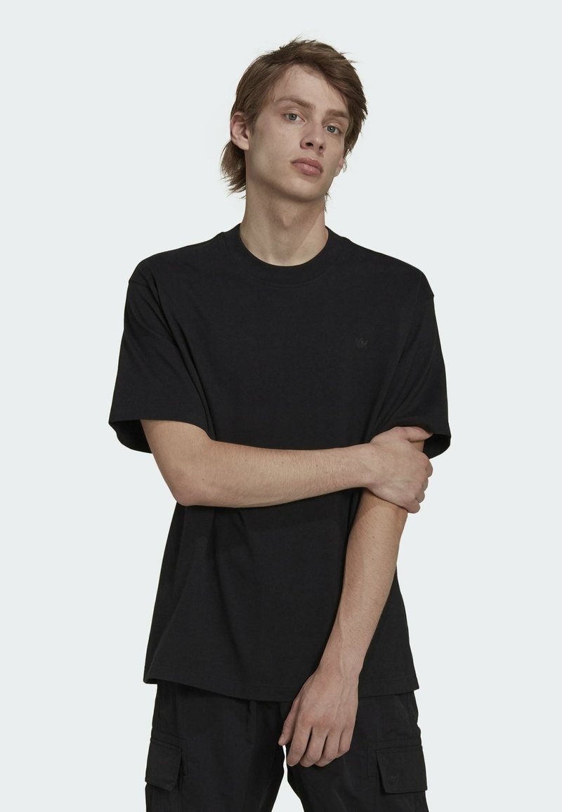 adidas Originals TEE - Basic T-shirt - black - Zalando.co.uk
