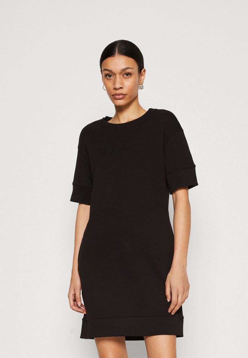Armani Exchange VESTITO - Jurk - black/zwart - Zalando.be