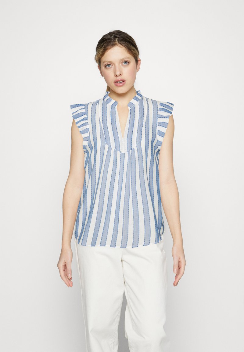 ICHI IHEZOMA - Print T-shirt - little boy blue/light blue - Zalando