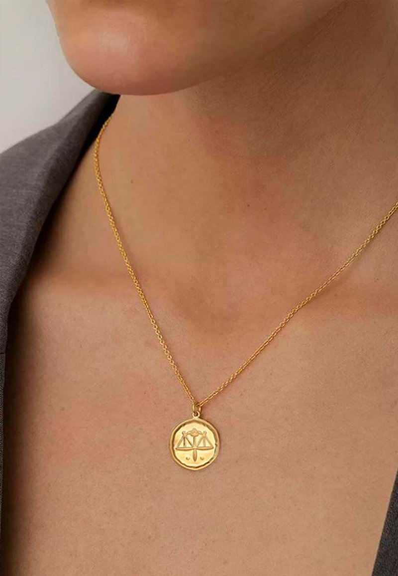 LES BASILES ASTRO LIBRA - Ketting - gold coloured/goudkleurig - Zalando.be