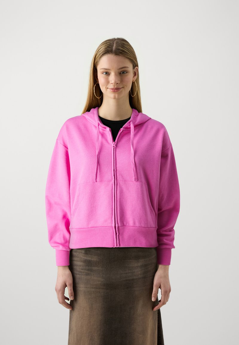 GAP FULL ZIP - Sweatjacke - standout pink/pink - Zalando.ch
