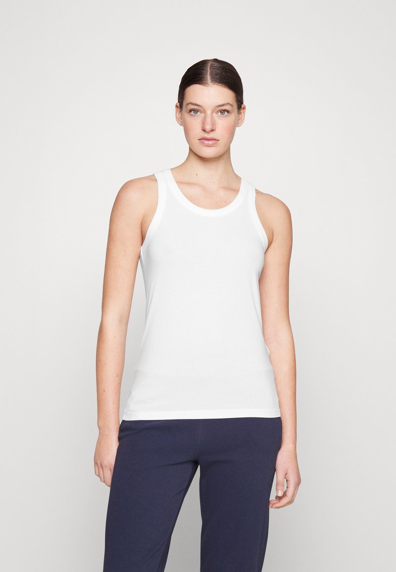 Max Mara Leisure NOEMI - Top - bianco/white - Zalando