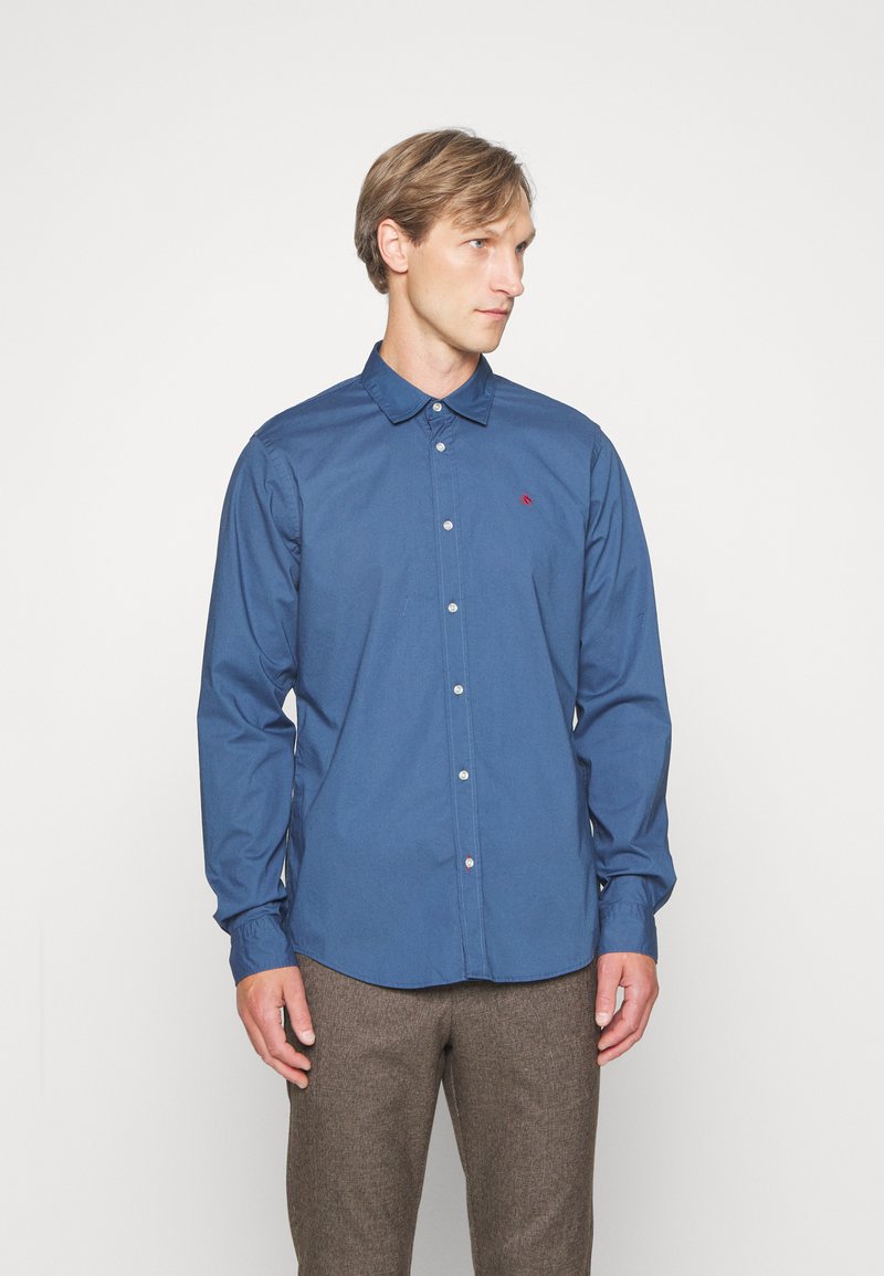 Scotch & Soda ESSENTIAL SOLID - Camisa - storm blue/azul - Zalando.es
