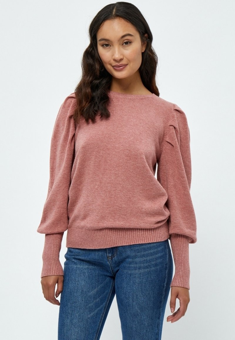PEPPERCORN PCANISSA - Strickpullover - rose melange/pink - Zalando.de