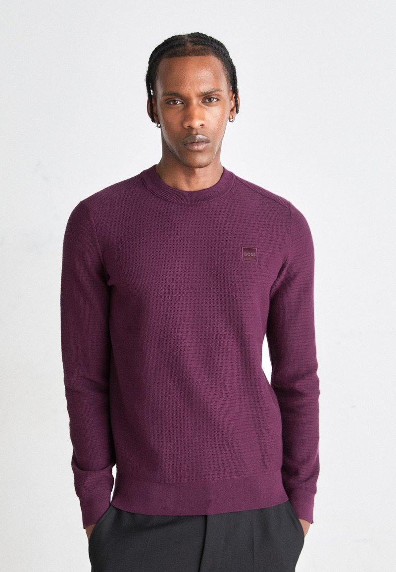 BOSS ANION - Trui - medium purple/paars - Zalando.nl