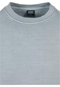 Urban Classics HEAVY TERRY GARMENT DYE CREW - Sweatshirt - summerblue ...