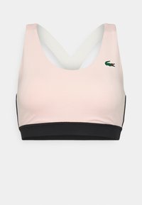 Lacoste Sport BRA ACTIVE - Light support sports bra - waterlily/black ...