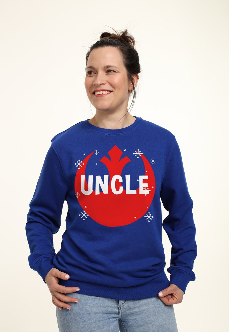 Henry Tiger STAR WARS CLASSIC OVERLAY UNCLE - Sweater - royal blue ...