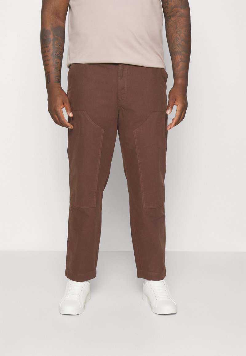 Redefined Rebel RRJASON PANTS PLUS - Pantalones - chocolate brown ...