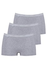 Sloggi 3 PACK BASIC + SHORT SLIP - Shorty - grey combination/gris chiné ...