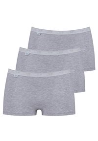 Sloggi 3 PACK BASIC + SHORT SLIP - Alushousut - grey combination/harmaa ...