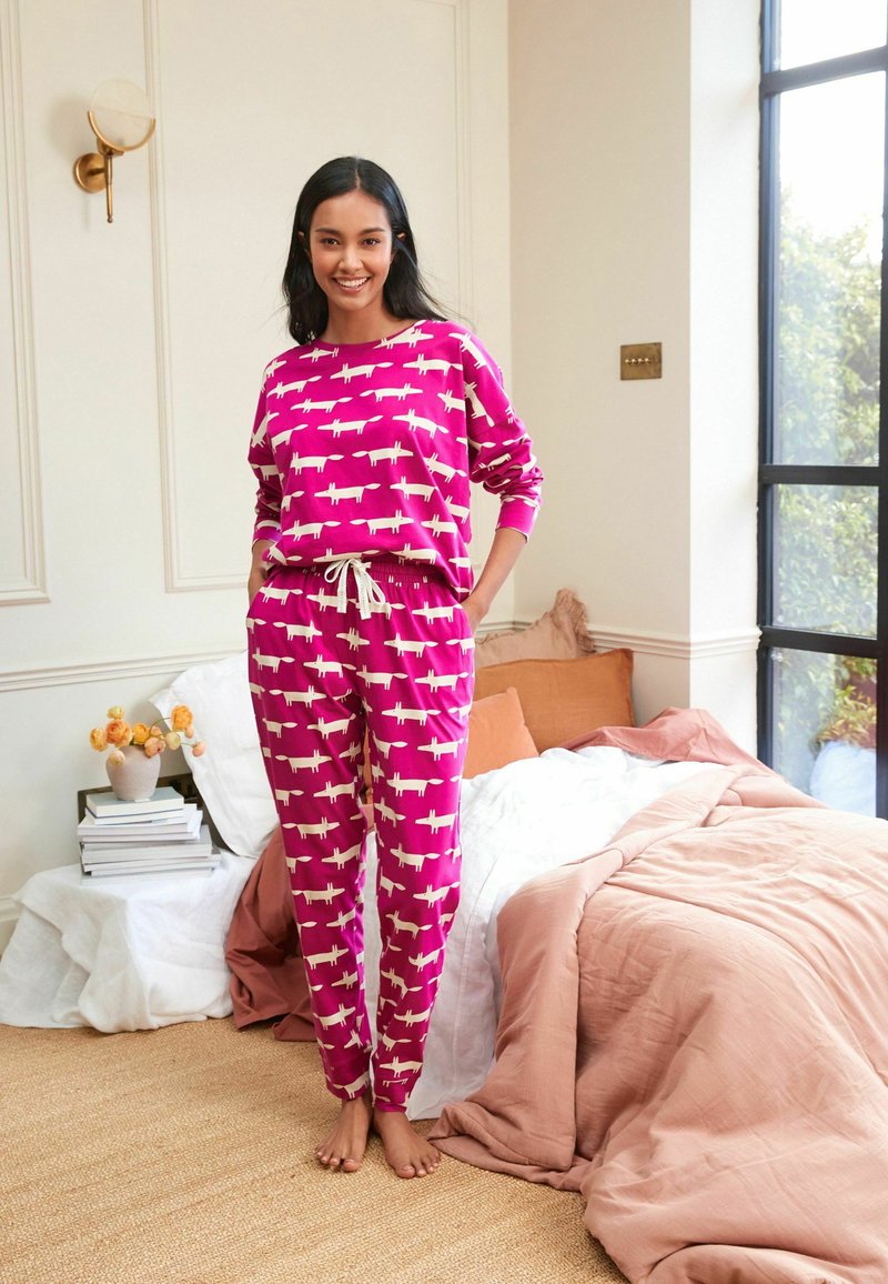 Next SET SCION AT - Nachtwäsche Set - purple mr fox/lila - Zalando.de