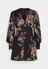 AllSaints AUDEN SANIBEL DRESS - Robe chemise - black/noir - ZALANDO.BE