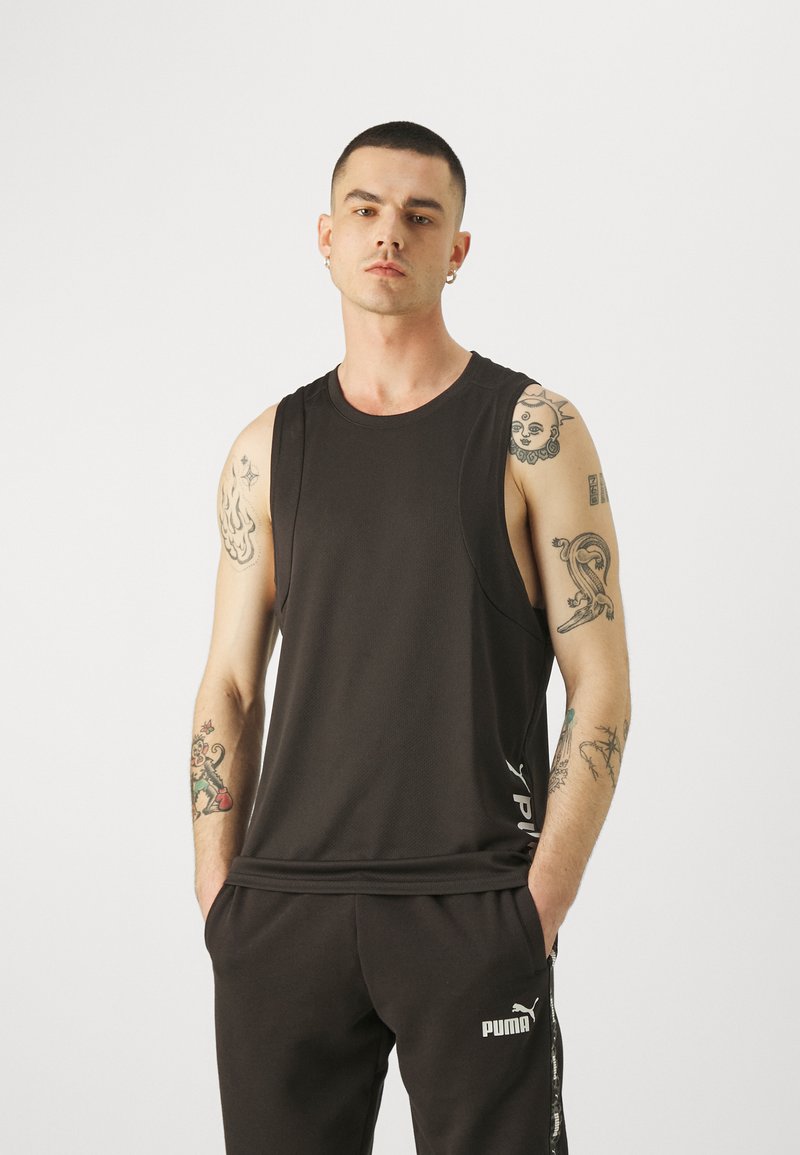 Puma FIT FULL ULTRABREATHE TANK - Top - puma black/zwart - Zalando.be