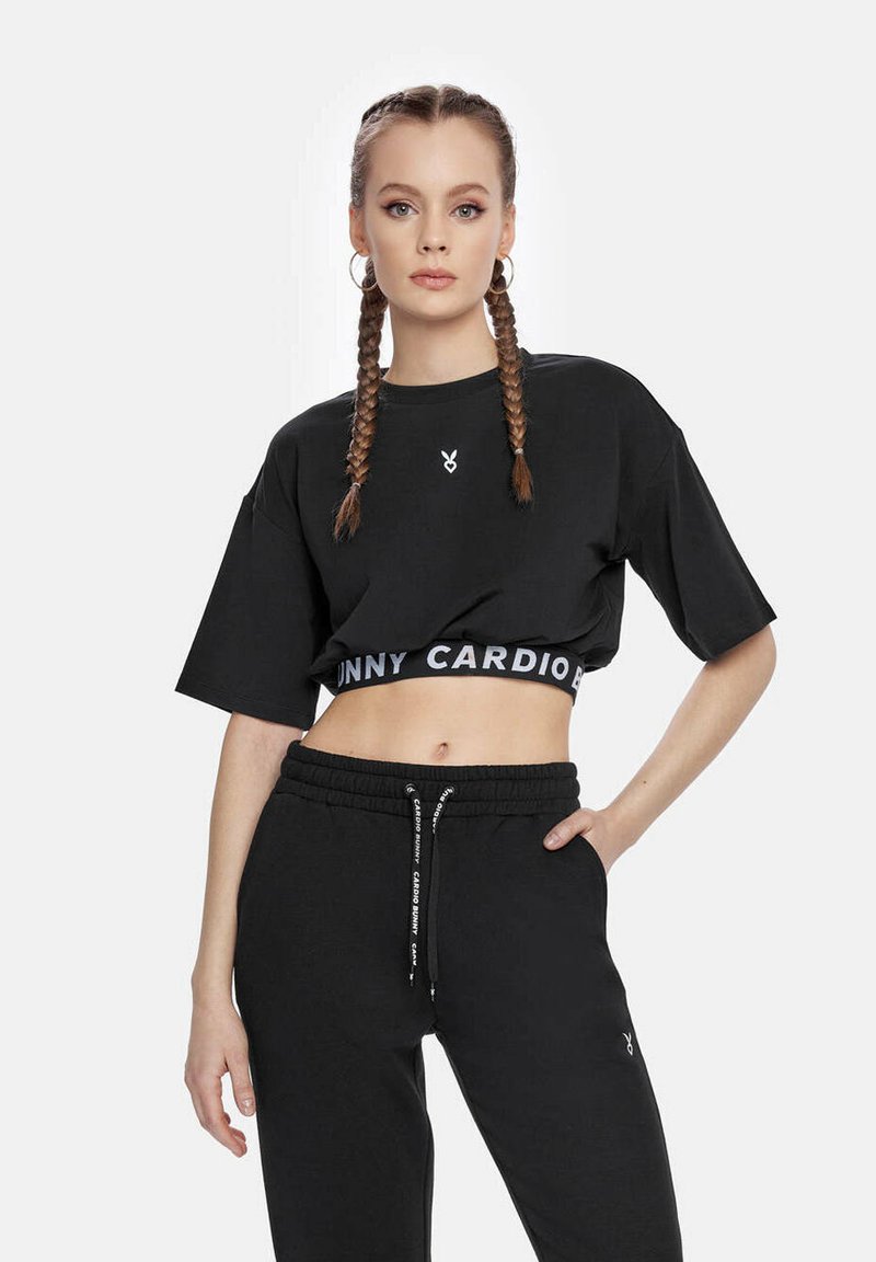 Cardio Bunny SOFTLY - Tricou cu imprimeu - black/negru - Zalando.ro