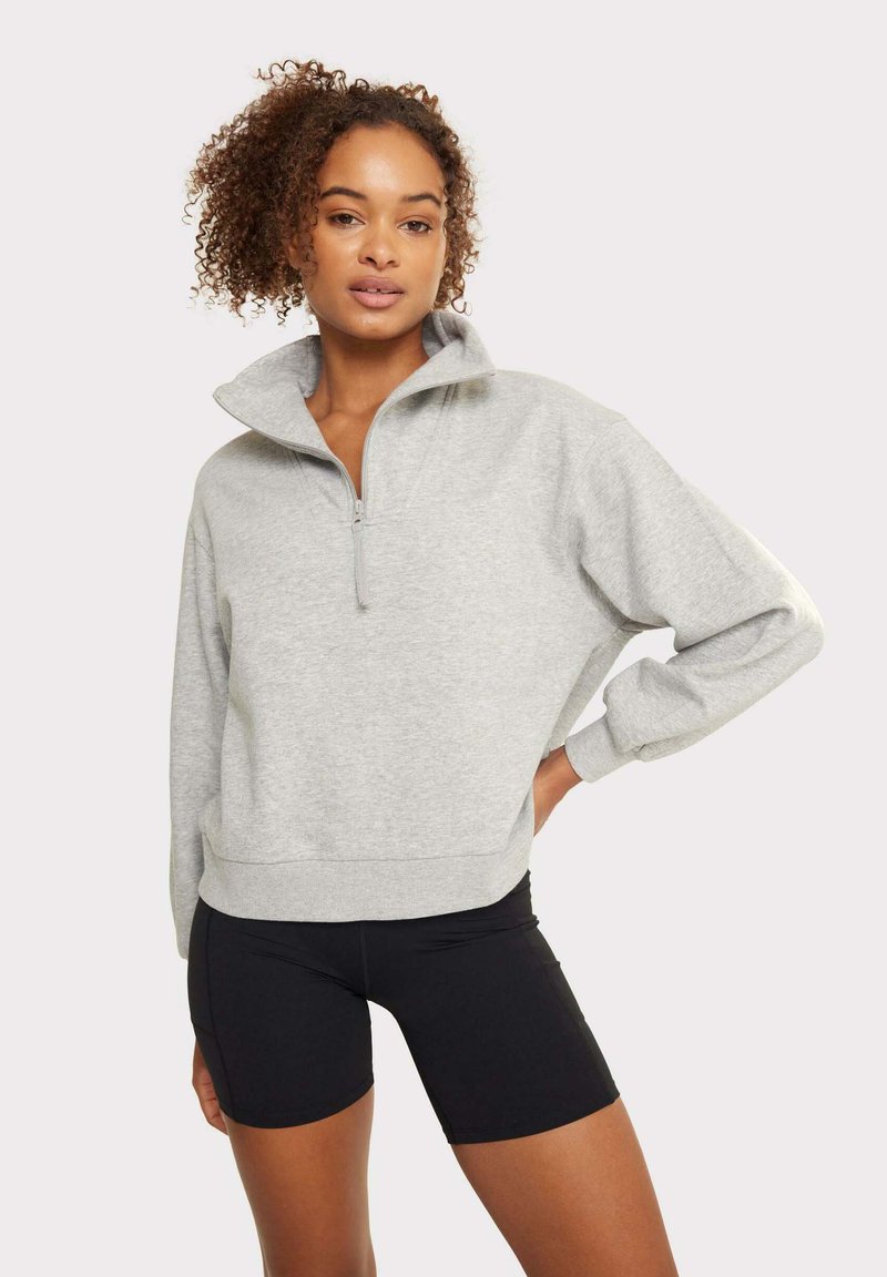 Chelsea Peers QUARTER-ZIP - Sweatshirt - grey - Zalando.ie