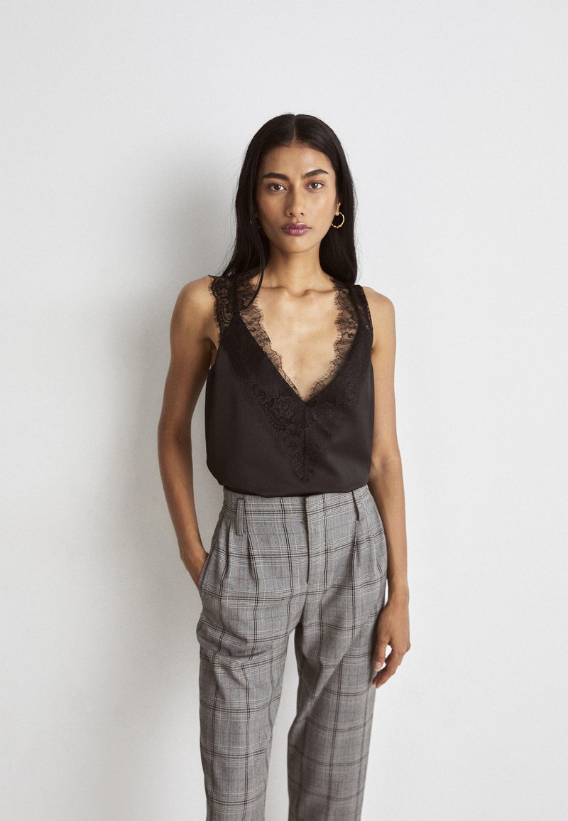 BOSS BELINGA - Top - black/schwarz - Zalando.at