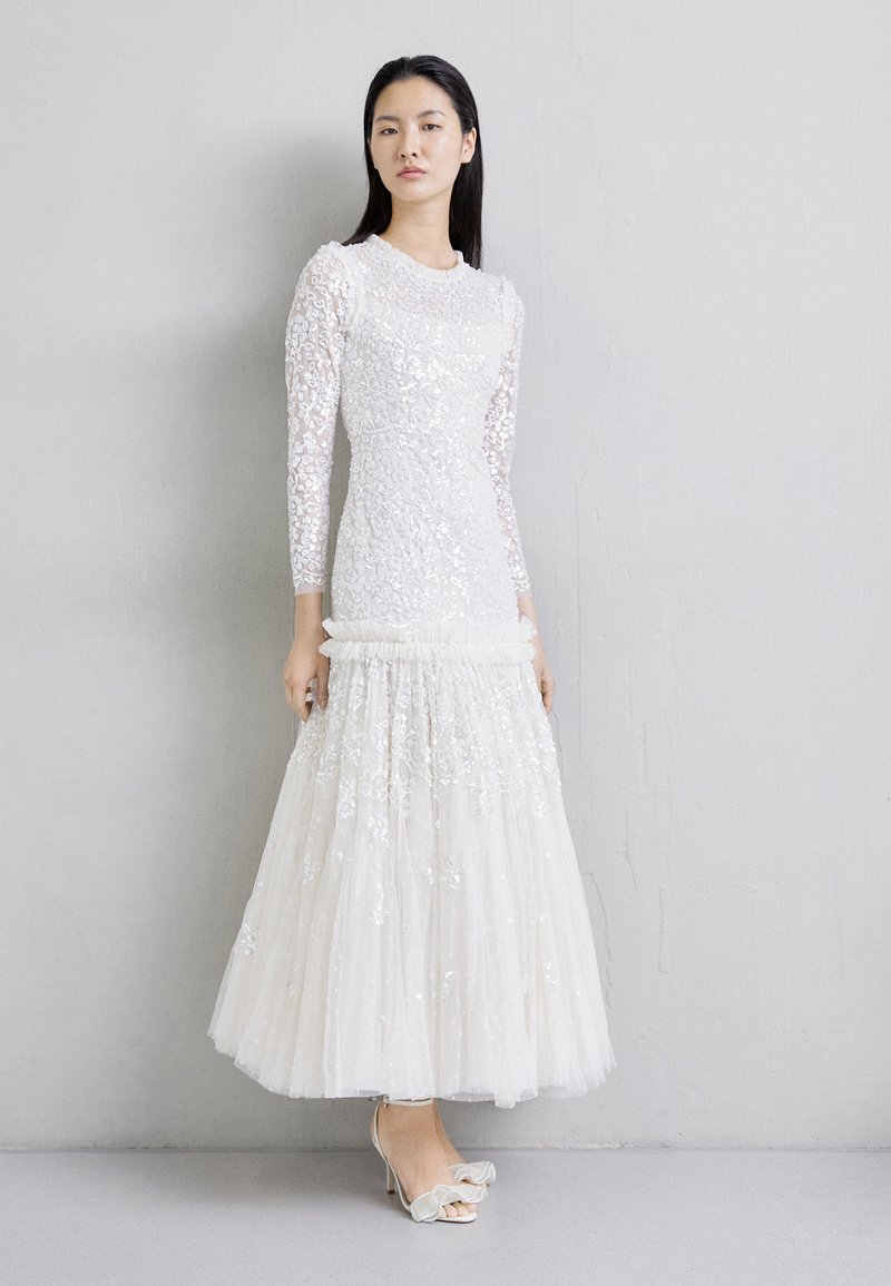 Needle & Thread REGAL ROSE GLOSS LONG SLEEVE GOWN - Ballkleid - cream ...