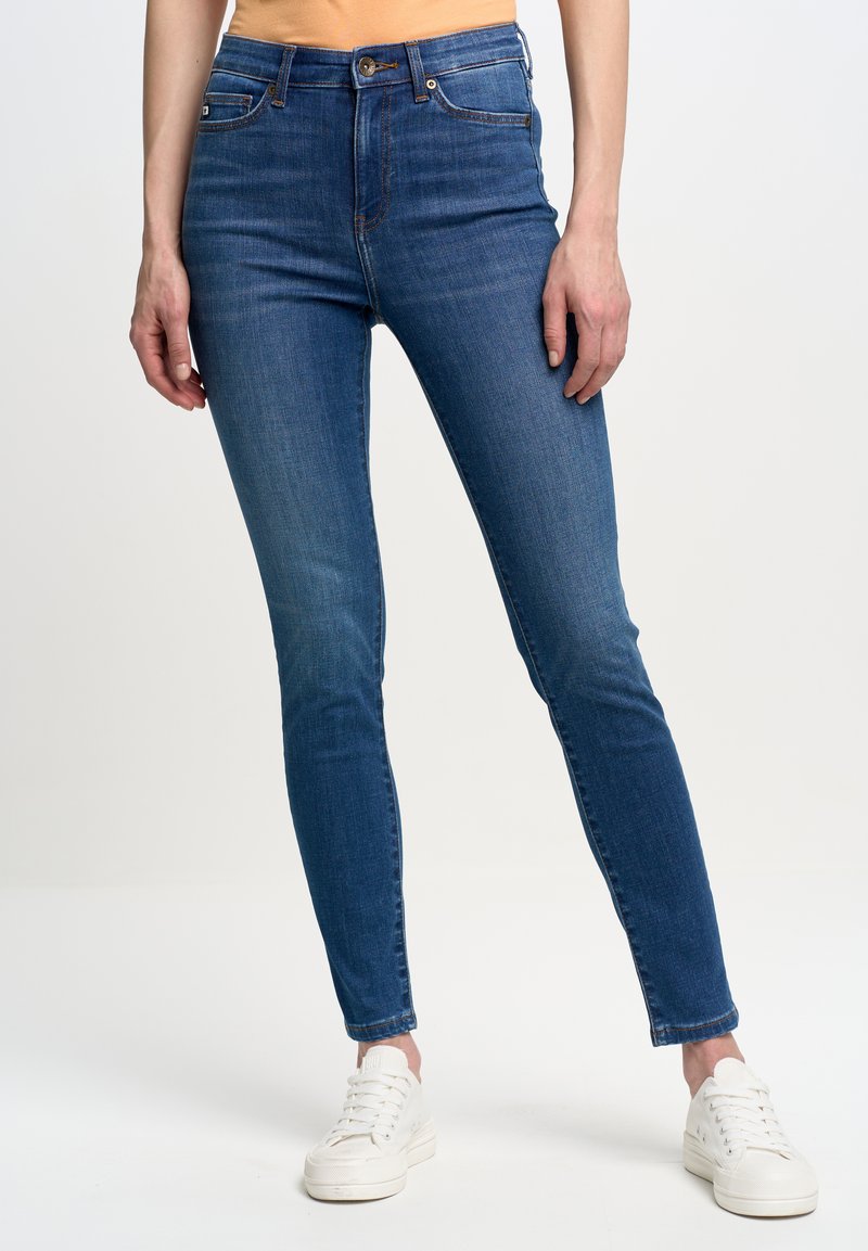 Big Star CLARA - Jeansy Slim Fit/niebieski denim - Zalando.pl