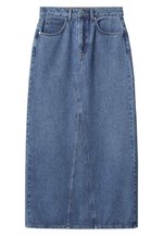 Mango DIANA - Maxisukňa - medium blue/modrá - Zalando.sk