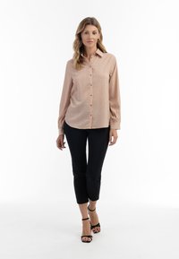 usha QISHA - Chemisier - braun beige/marron - ZALANDO.FR