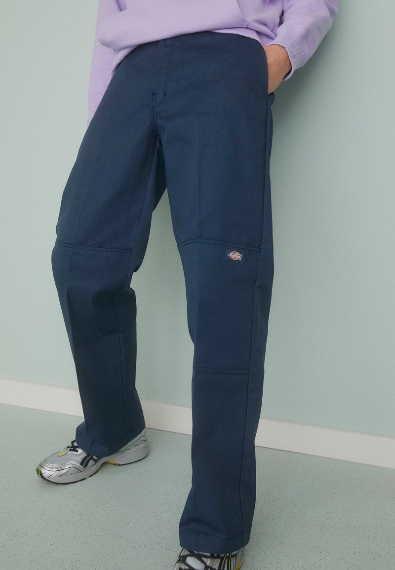 Dickies Double Knee Trousers Air Force Blueblue Uk