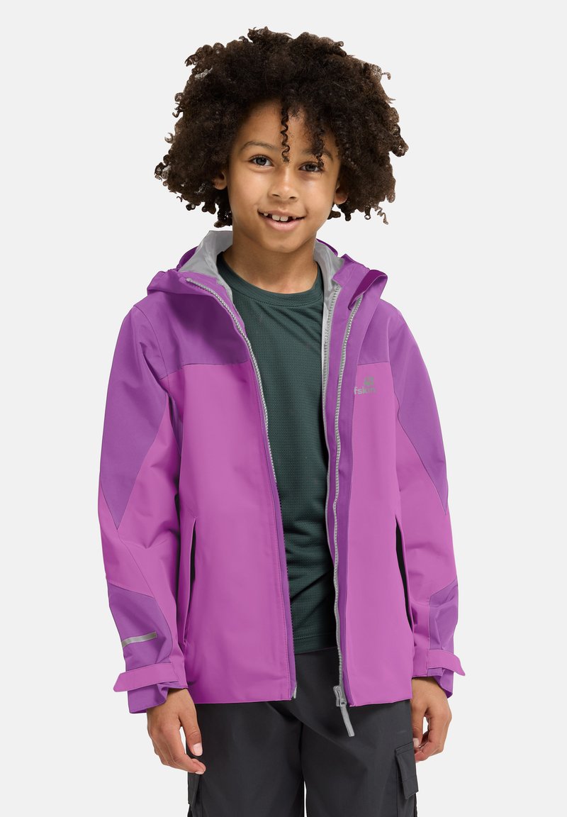 Jack Wolfskin TRAILVENTURE 2L JKT K - Outdoor jacket - foxglove/light ...