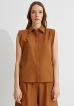 Mamino Hemdbluse - braun - Zalando.de