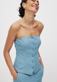 NA-KD Top - blue - Zalando