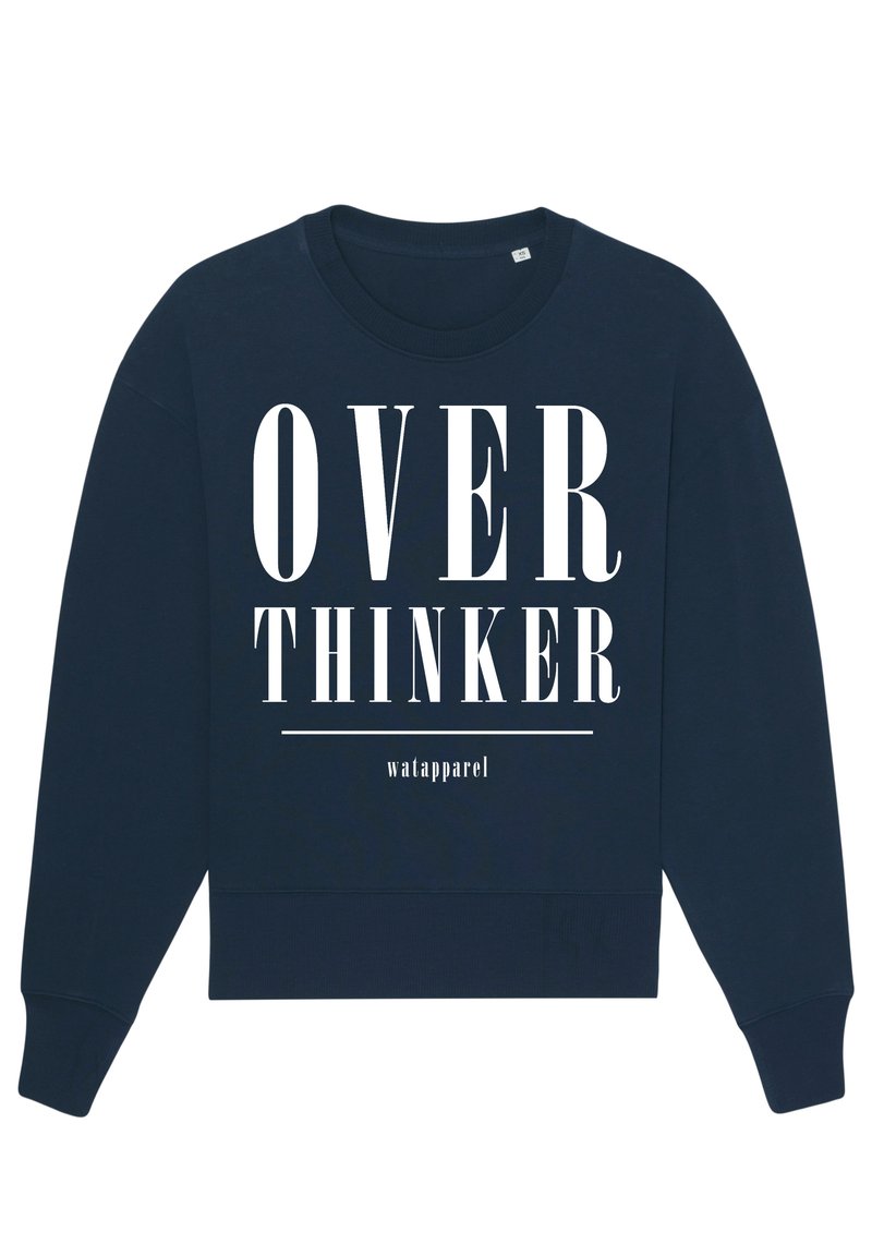 watapparel OVERTHINKER - Sweater - french navy/donkerblauw - Zalando.nl