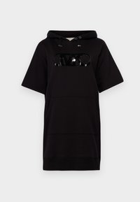 MICHAEL Michael Kors HOODY DRESS - Hverdagskjole - black/sort - Zalando.dk