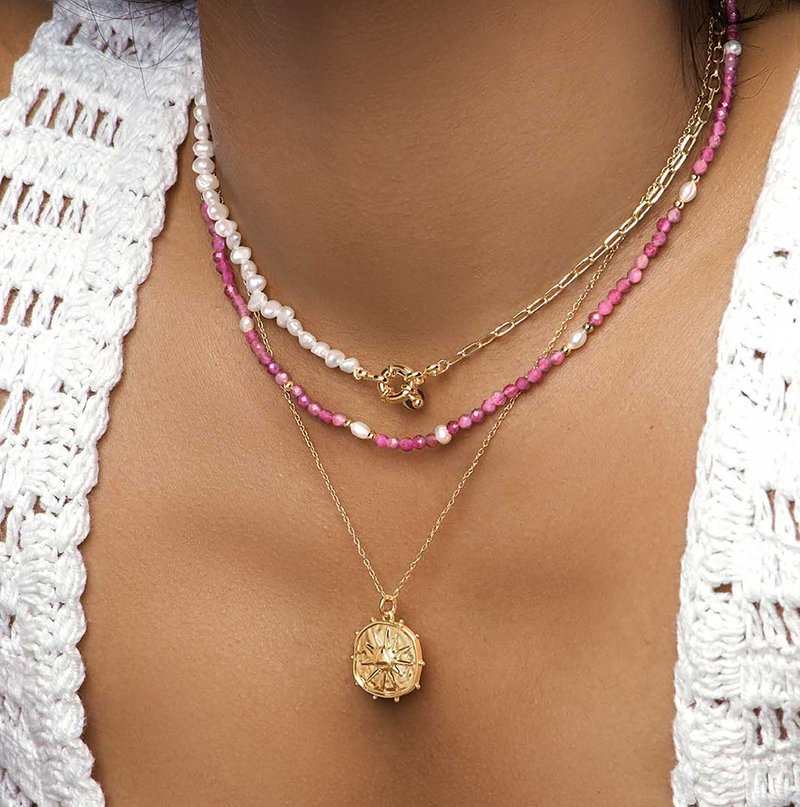 Singularu COLLAR SOLSTICE SUN - Collar - oro/dorado - Zalando.es