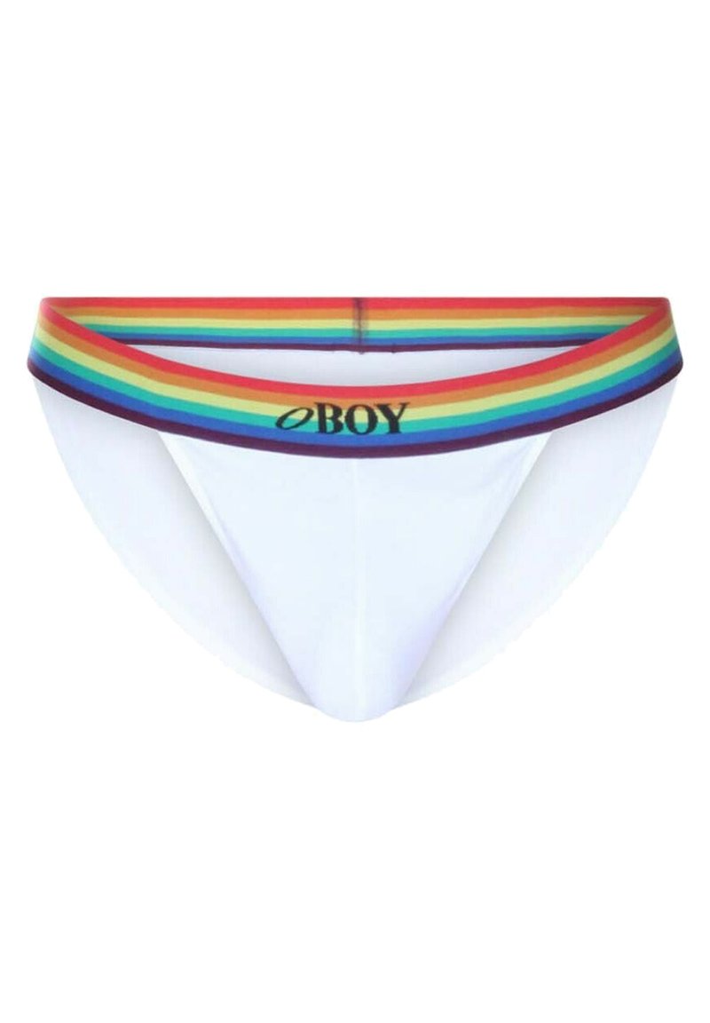 OBOY TANGA RAINBOW - Trusser - weiss/hvid - Zalando.dk