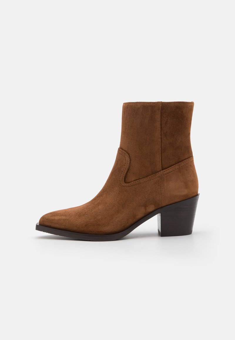 Stuart Weitzman TATE - Stiefelette - fox/dark brown/braun - Zalando